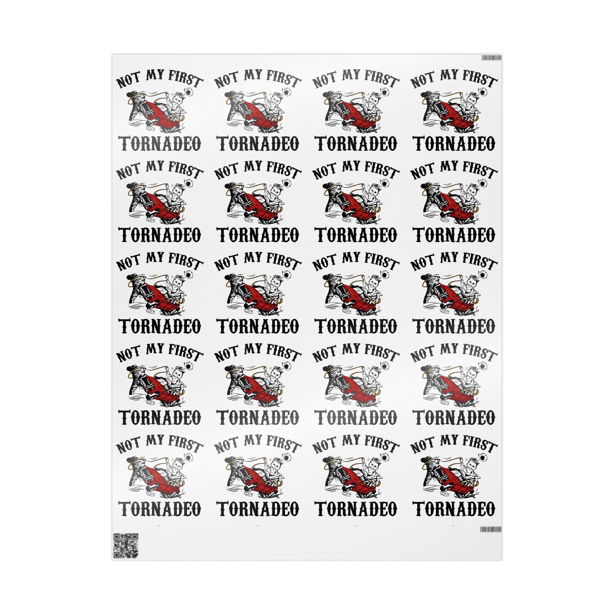 Not My First Twister Twisters Wrapping Paper – Spartins By Design